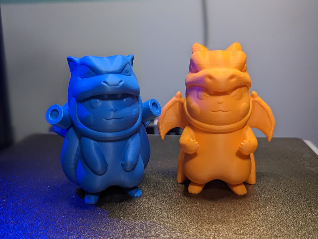 Cosplay Pikachu Model Charizard Blastoise 3D Printed Pokemon Display - Etsy
