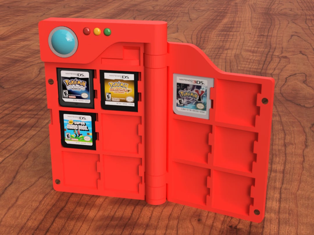 Pokedex Nintendo DS 3DS Game Cartridge Case - Pokemon Gift - Etsy