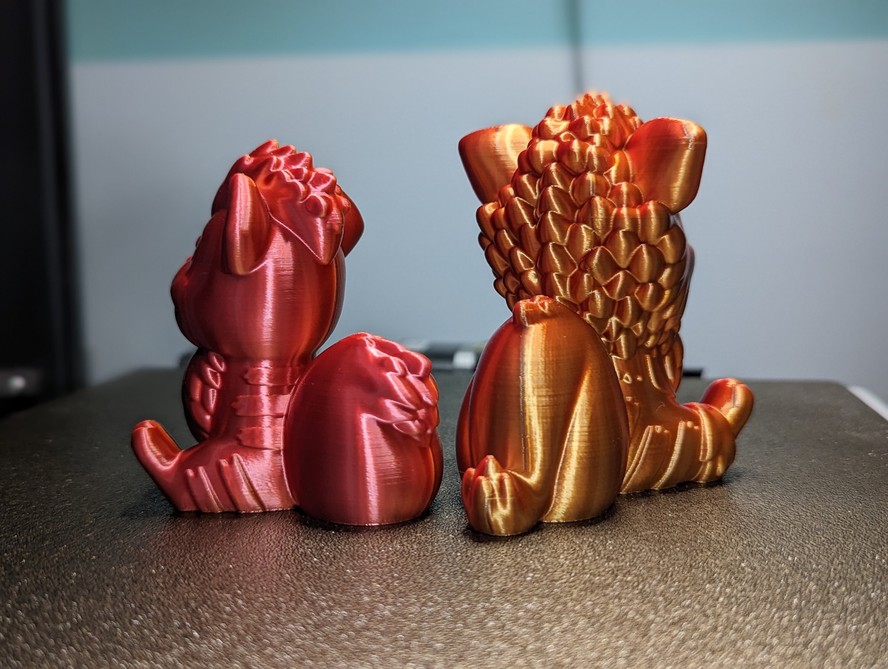 Chibi Growlithe and Arcanine 3D Printed Pokemon Display Models - Etsy