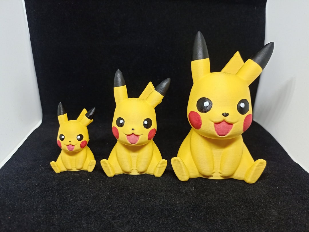 Pikachu Model Pokemon Figure - Etsy Australia