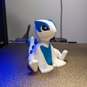 Chibi Lugia Pokemon 3D Printed Model Display Hand Painted - Etsy Australia