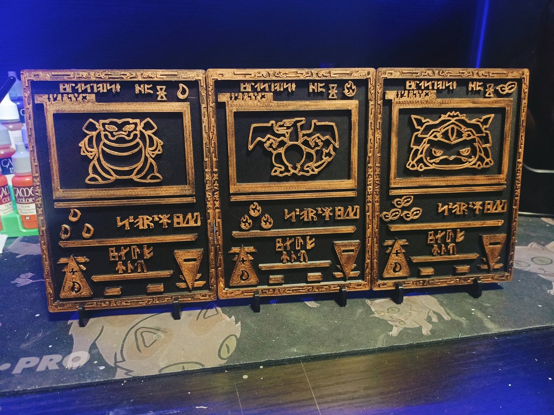 Pokemon Ancient Tablets - Etsy