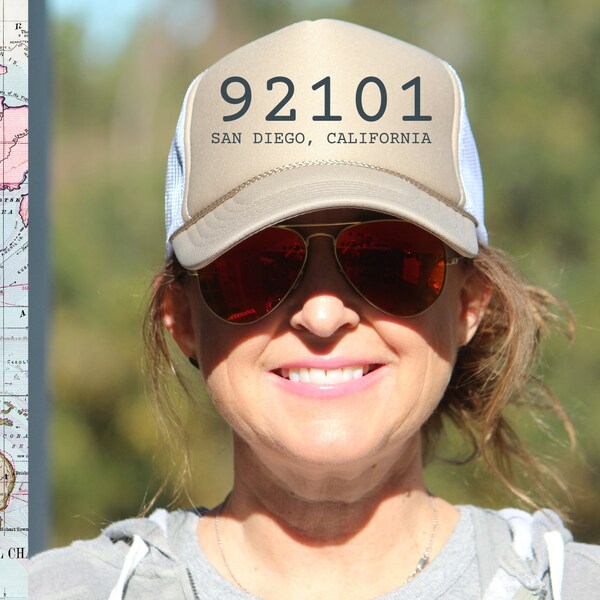 Zip Code Hats - Etsy