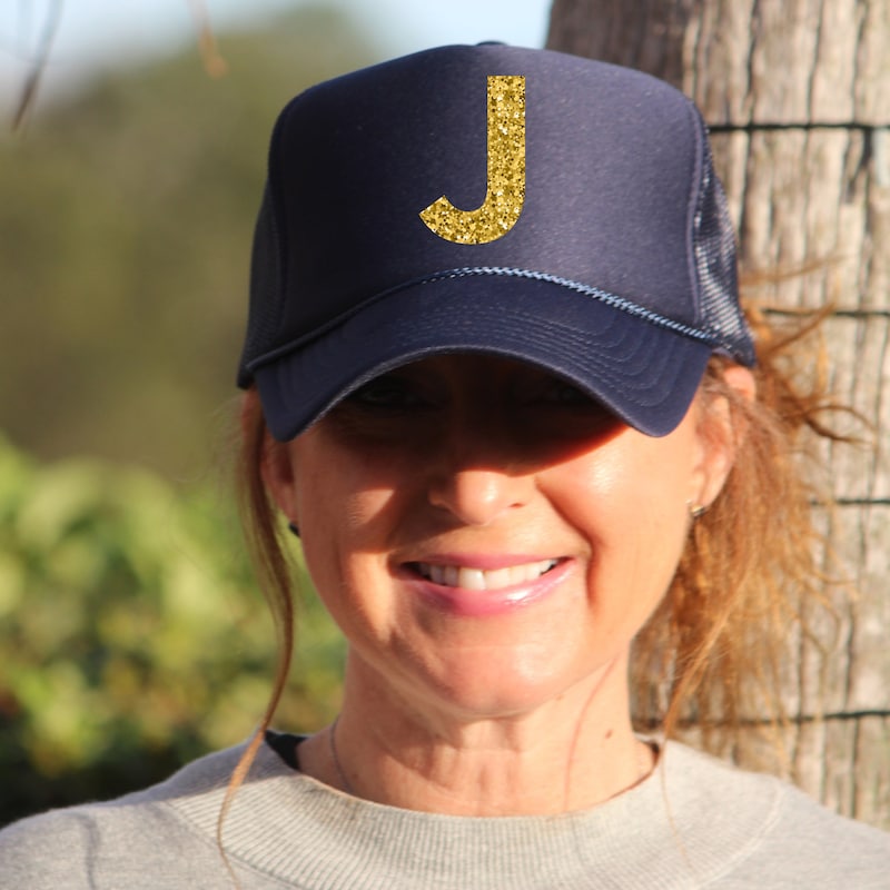 Hat With Initials - Etsy