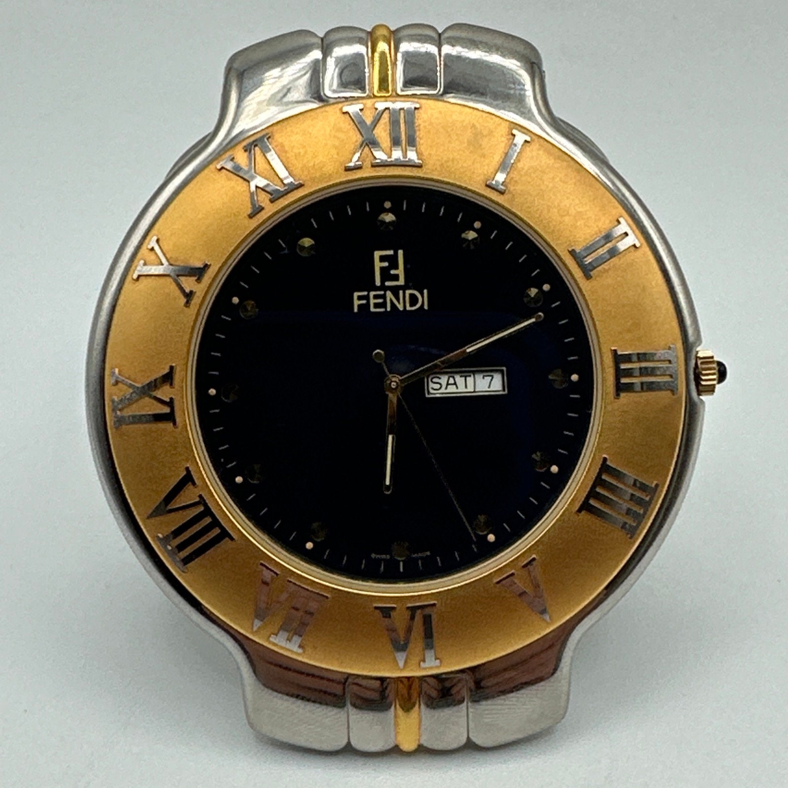 Fendi Atlas Desk & Mantel Clock 900c 2000s - Etsy