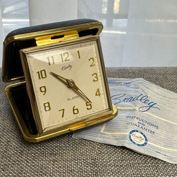 Vintage Travel Clock - Etsy