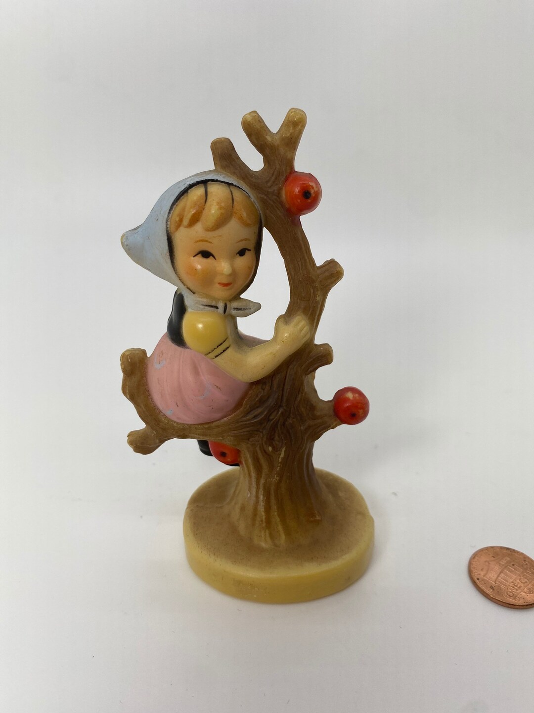 Hummel Figurine Girl in Apple Tree 4 1/2 273 - Etsy