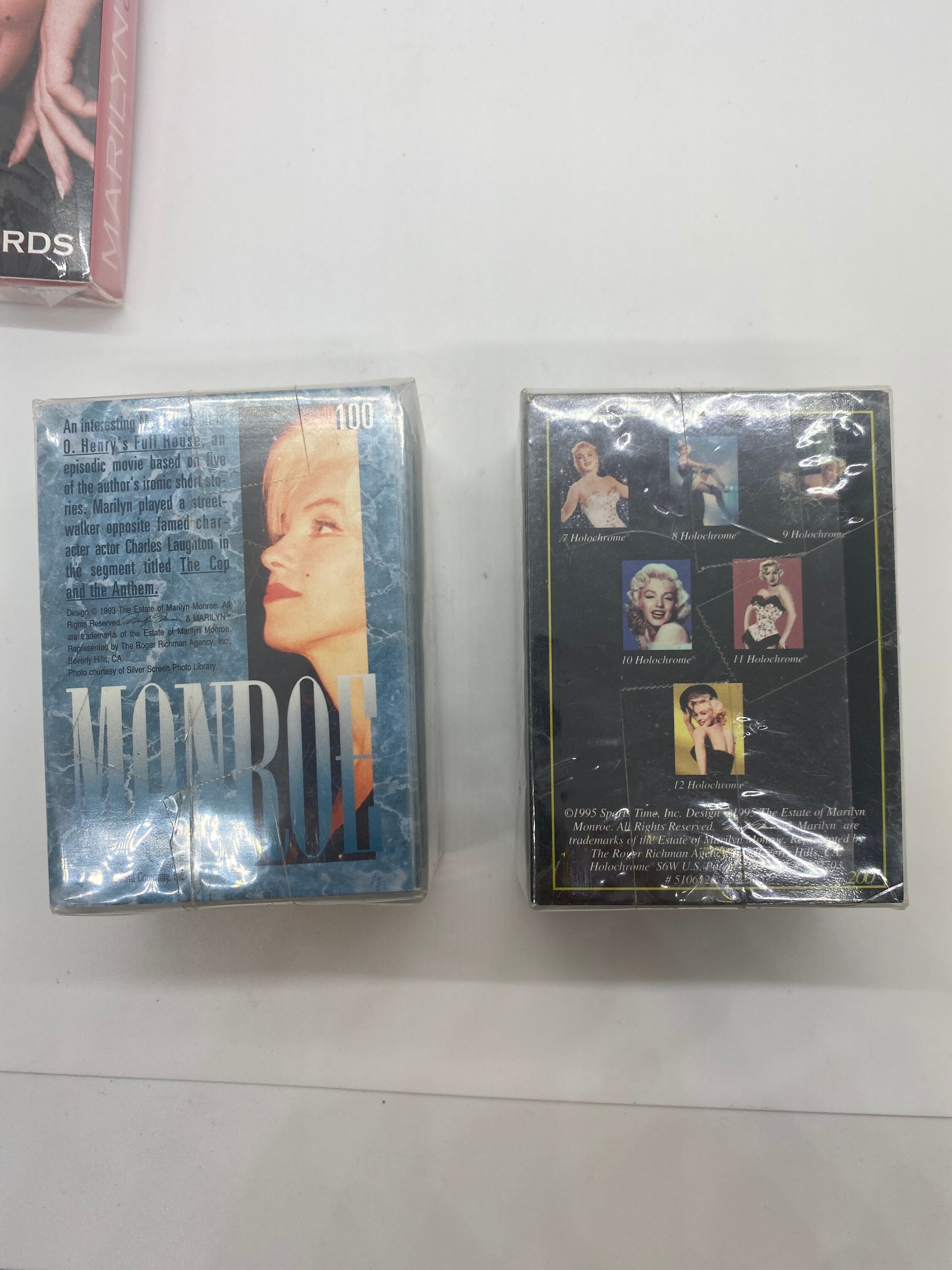 1993 Marilyn Monroe Trading Cards Set of 4 Pieces. #385 - Etsy