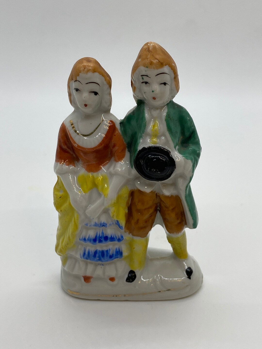 Victorian Man Woman Made in Occupied Japan Porcelain Figurines - Etsy