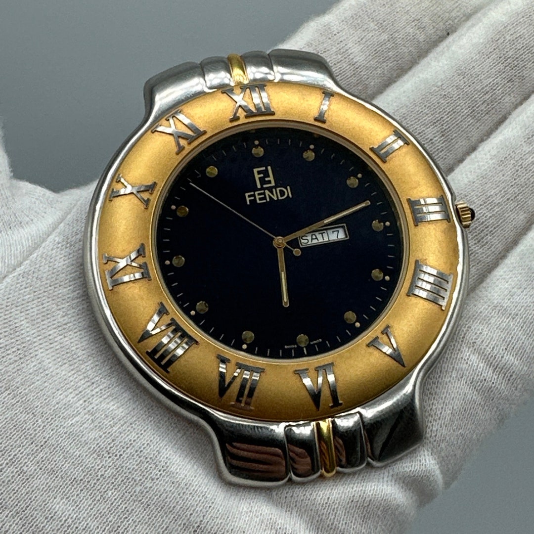 Fendi Atlas Desk & Mantel Clock 900c (2000’s) - Etsy