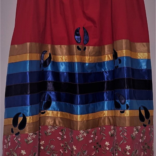 Native Ribbon Skirt - Etsy