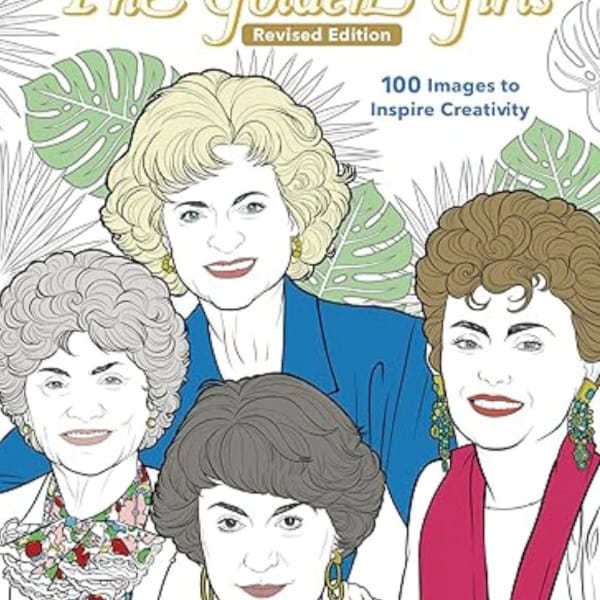 Golden Girls Coloring Book - Etsy