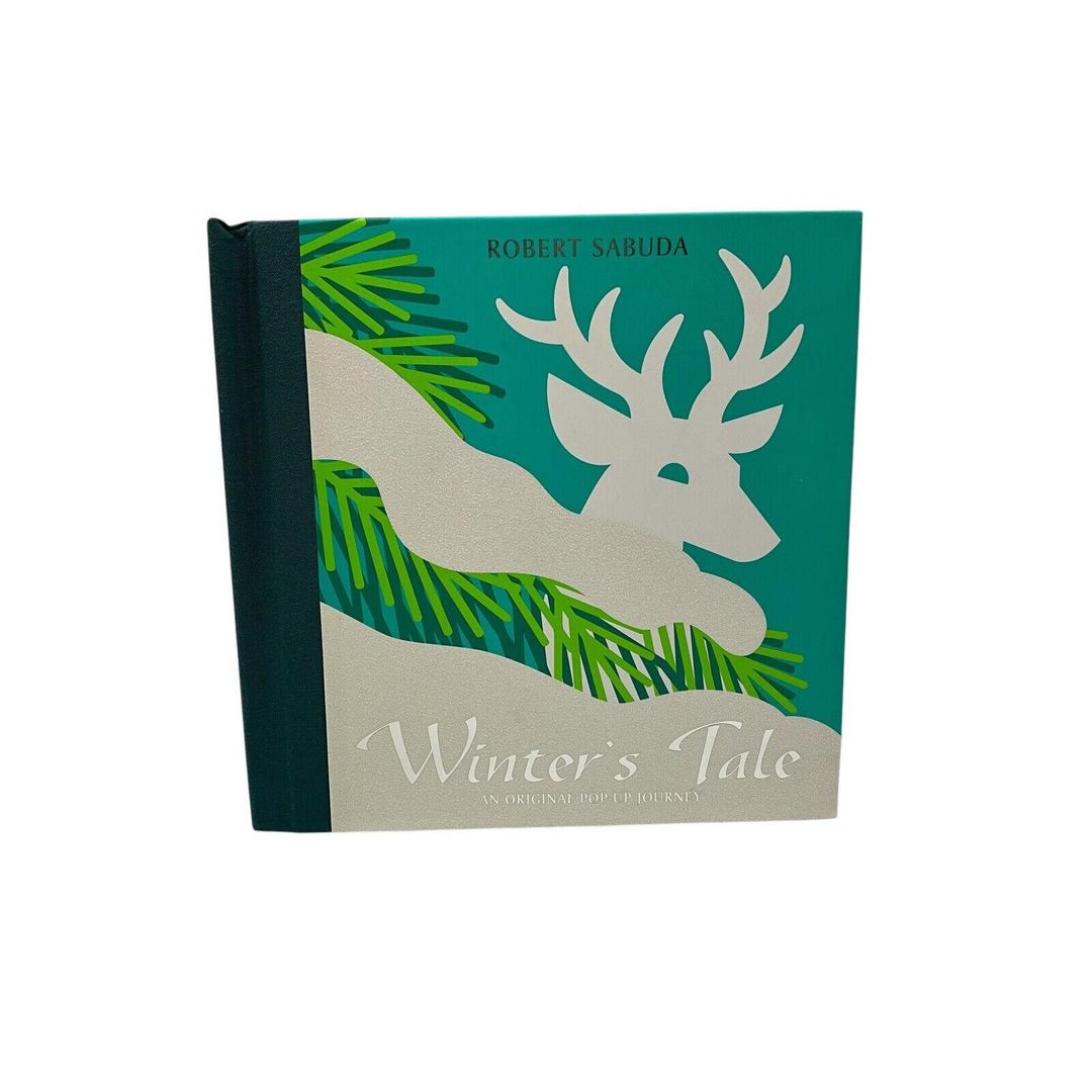 Robert Sabuda "winter's Tale" Pop up Book an Original Pop -up Journey ...