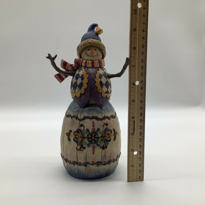 Jim Shore winter's Traditions Figurine - Etsy