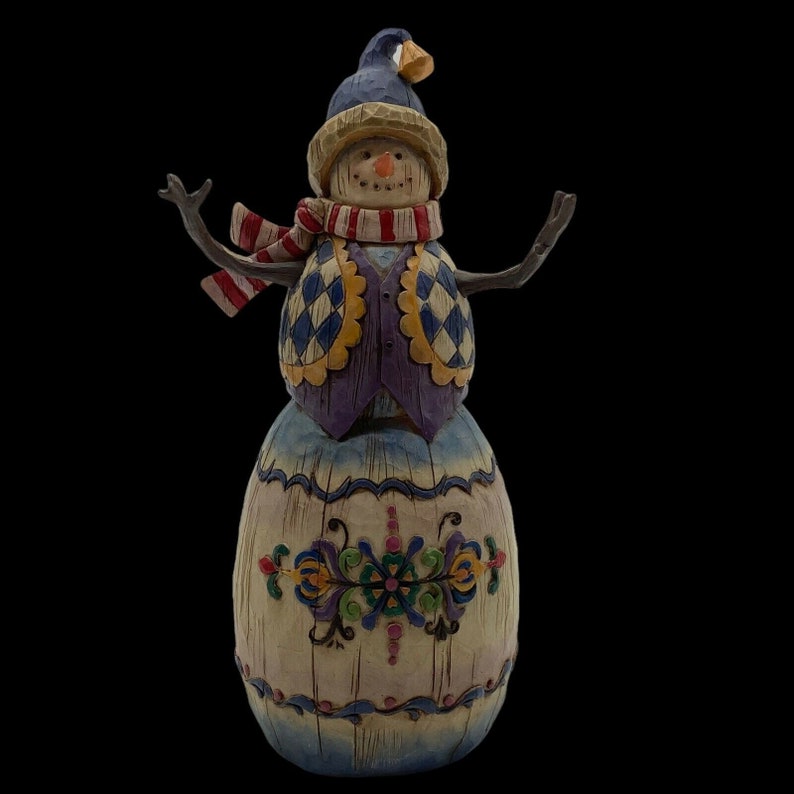 Jim Shore winter's Traditions Figurine - Etsy