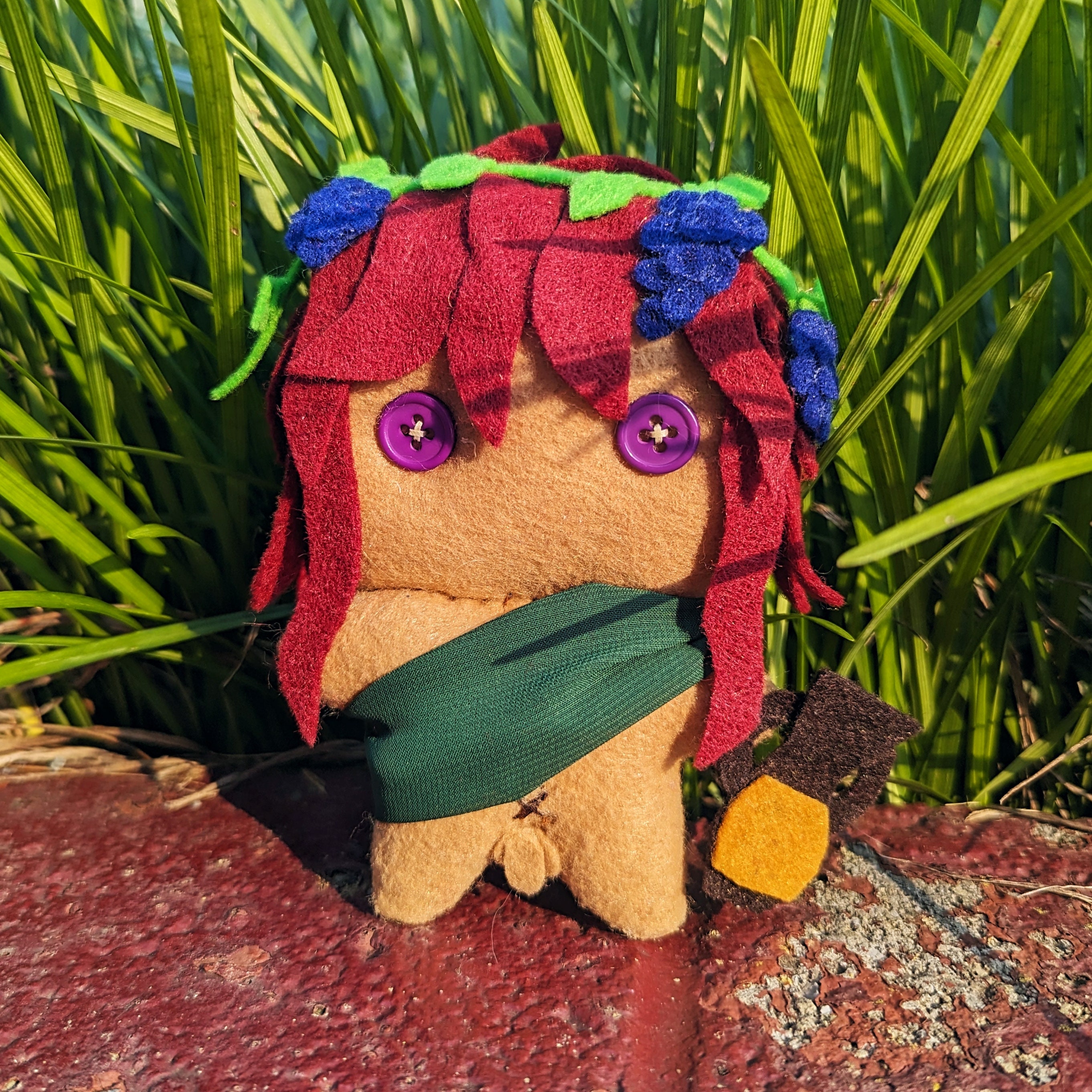 God of Wine, Dionysus Plushie by the Plushie Witch Altar Supplies ...