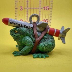 Painted Missile Toad - Etsy