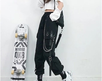 Goth Cargo Pants | Etsy