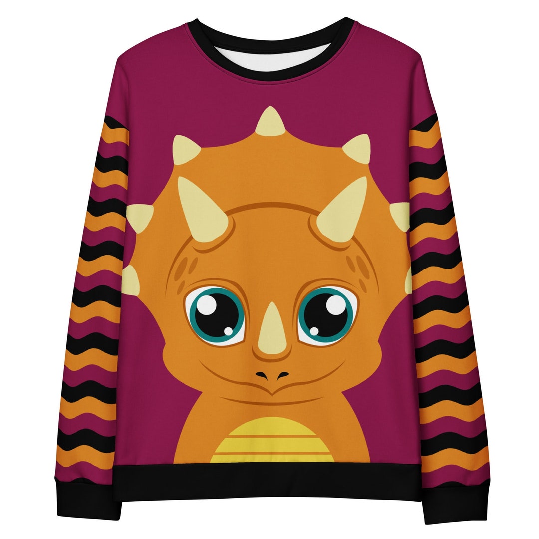 Cute Kidcore Aesthetic Animal Friends All Over Print Sweatshirt: Baby ...