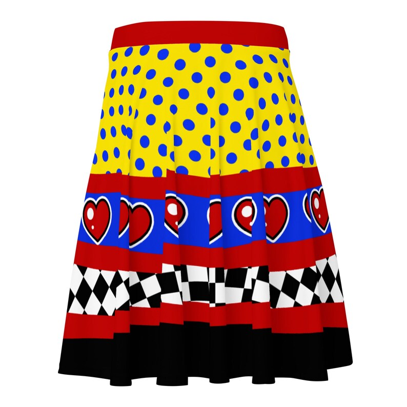 Kidcore Aesthetic Primary Colors Colorblock, Checkers, Polka Dots and ...