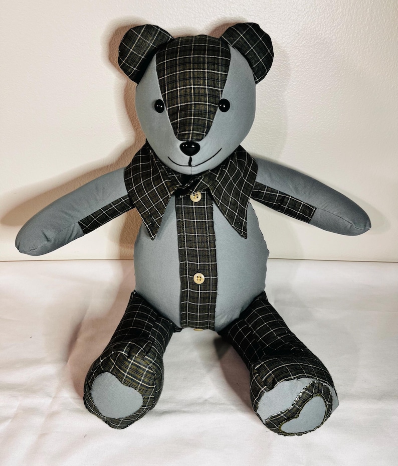 Memory Teddy Bear - Etsy