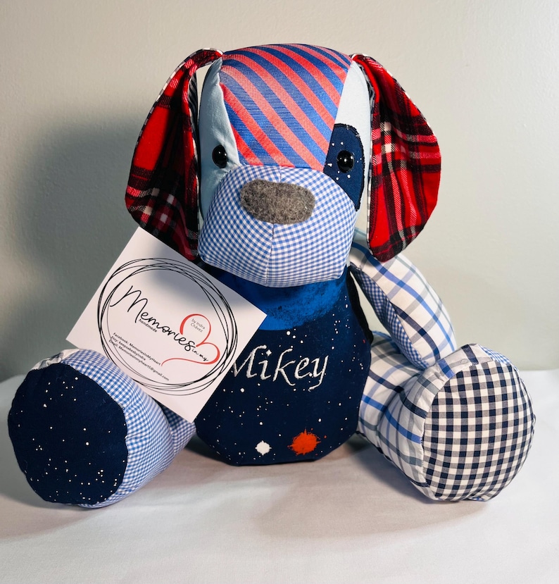 Memory Kip the Keepsake Dog 12” (funky Friends Factory) - Etsy