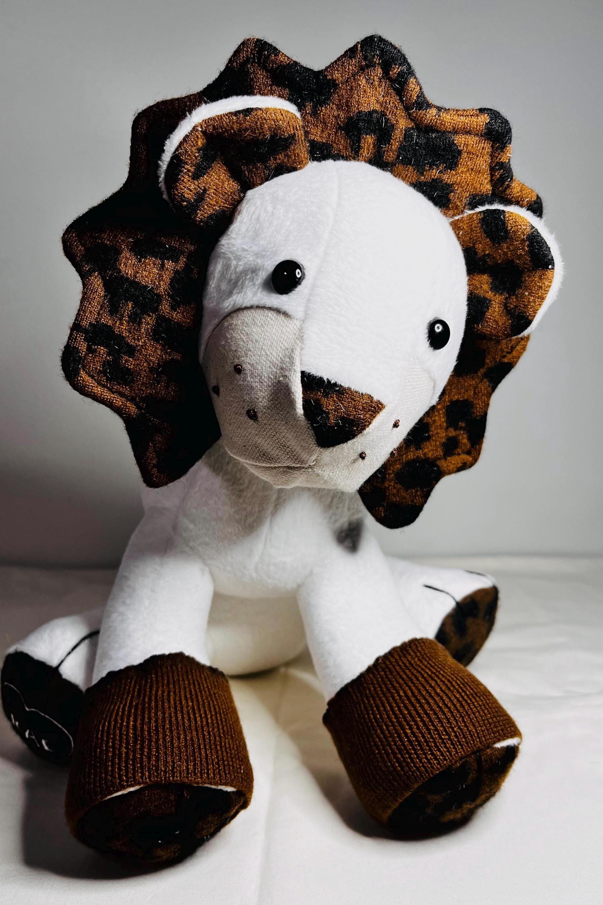 Memory Lion Larry Lion Toy (funky Friends Factory Pattern) - Etsy