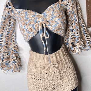Amber Top Crochet Pattern - Etsy
