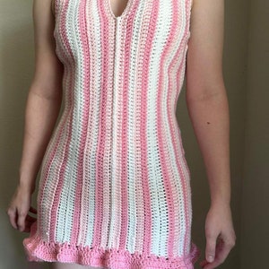 Rad Ruffle Dress Crochet Pattern - Etsy
