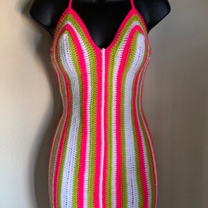 Rad Ruffle Dress Crochet Pattern - Etsy