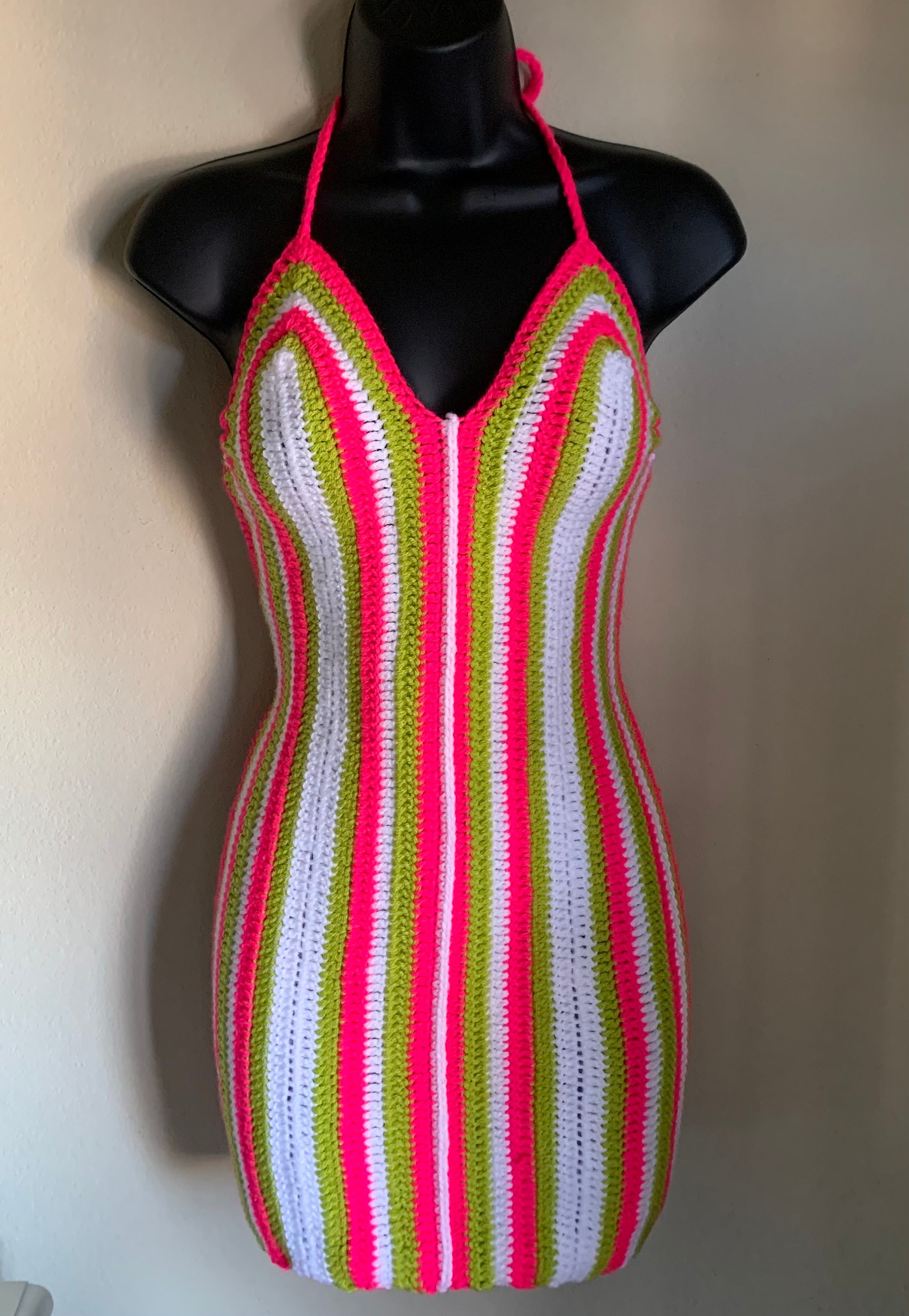 Rad Ruffle Dress Crochet Pattern - Etsy