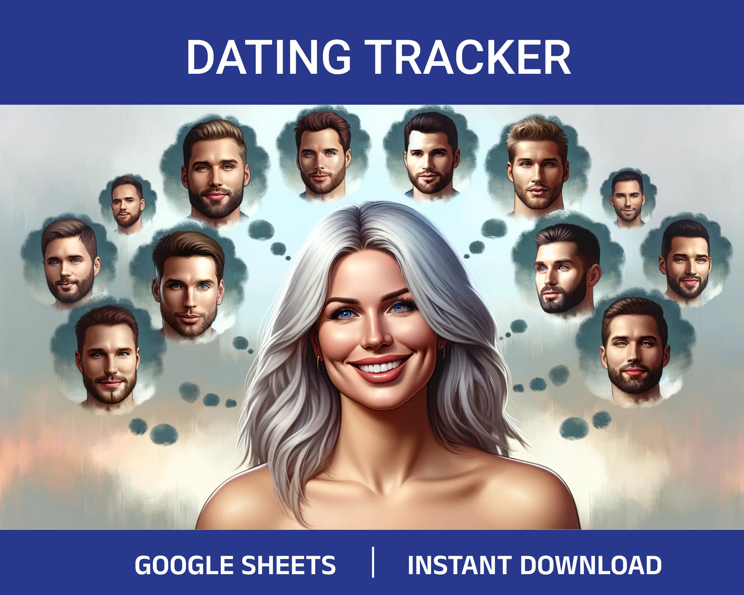 Dating Spreadsheet, Digital Christmas Gift, Personal Life Tracker, Fun ...