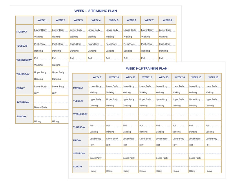 Thinner Leaner Stronger Program Workout Spreadsheet, Progressive ...