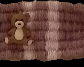 Loom Knit Teddy Bear - Etsy