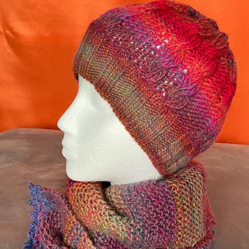 Winter Hat and Scarf Set - Etsy