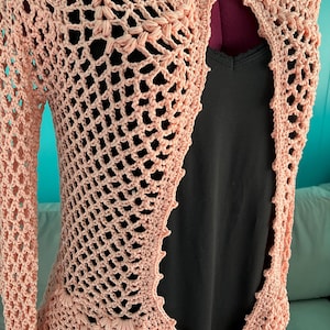 Melon Cardigan, All Season Cardigan, Cotton Cardigan, Pineapple Motifs ...