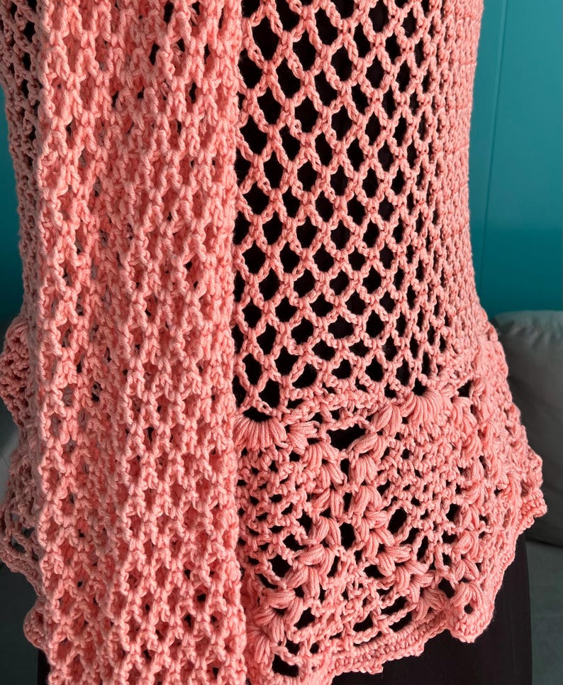Melon Cardigan, All Season Cardigan, Cotton Cardigan, Pineapple Motifs ...