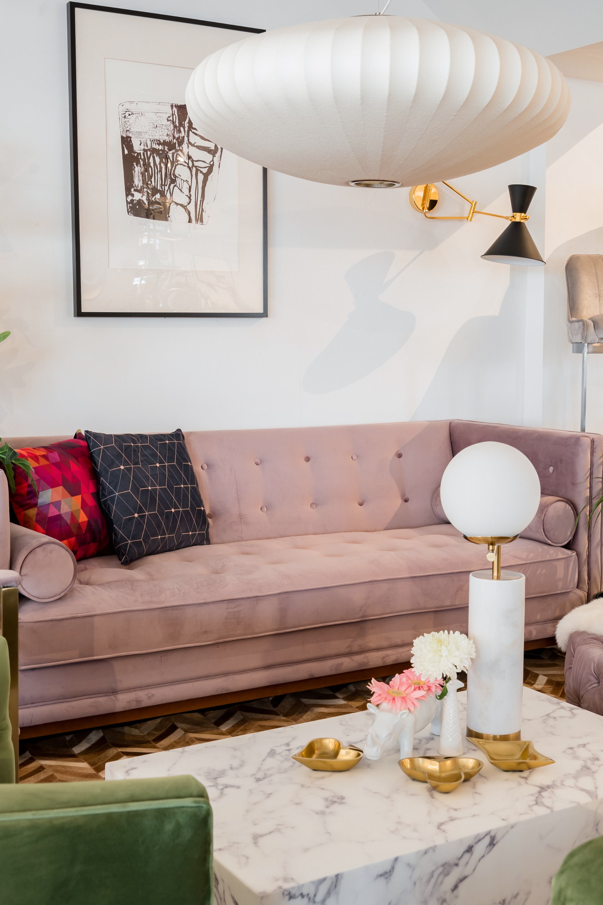 Mid Century Bubble Discus Pendant Lamp - Etsy Canada