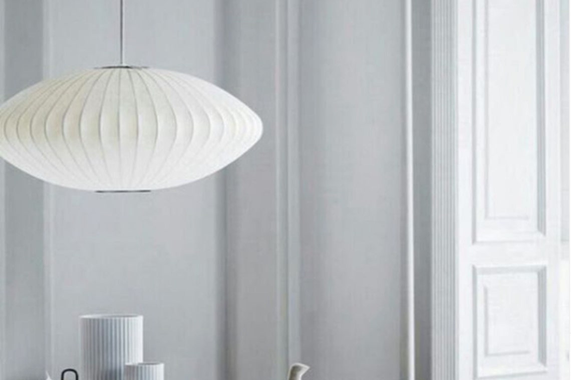 Mid Century Bubble Discus Pendant Lamp - Etsy