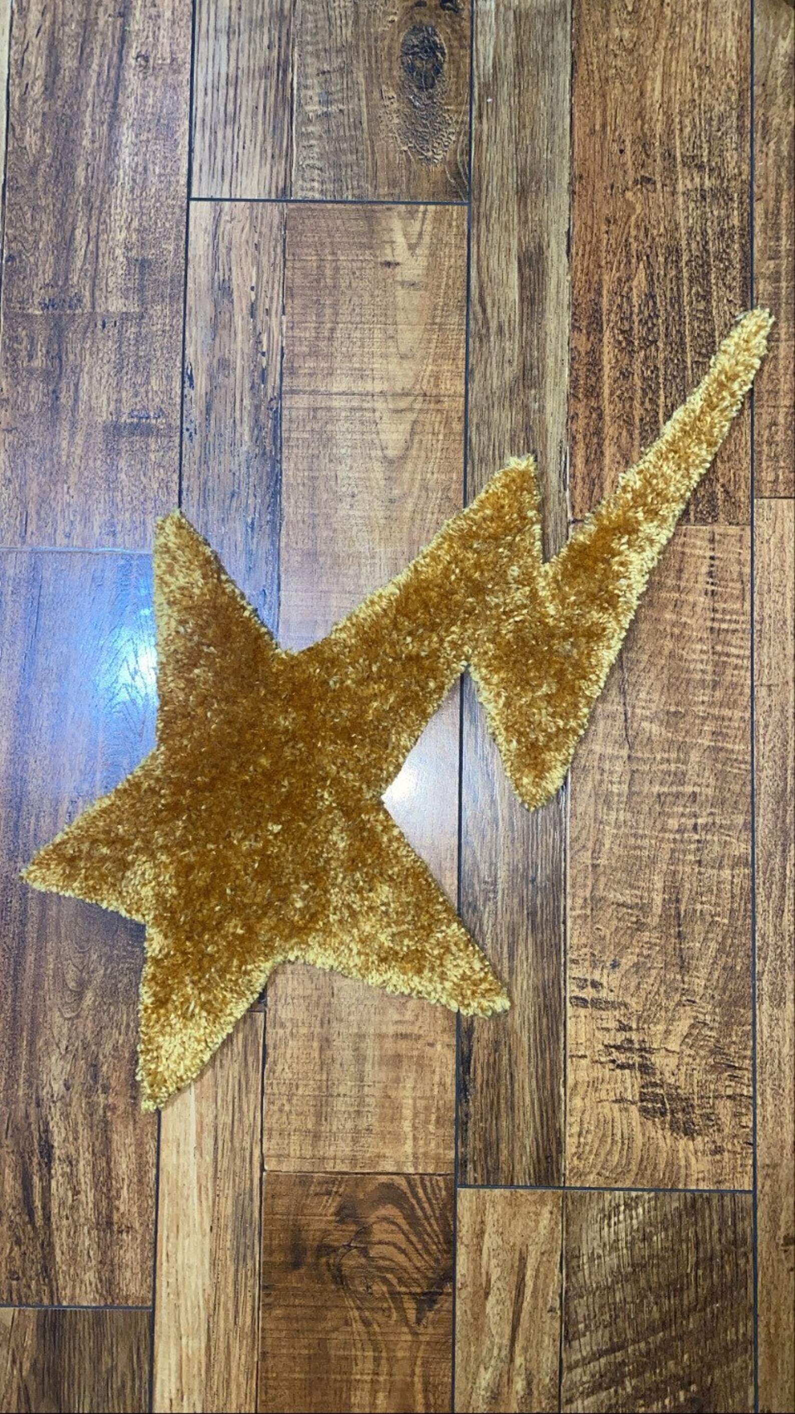 Custom Star Lighting Bolt Tuffed Rug - Etsy