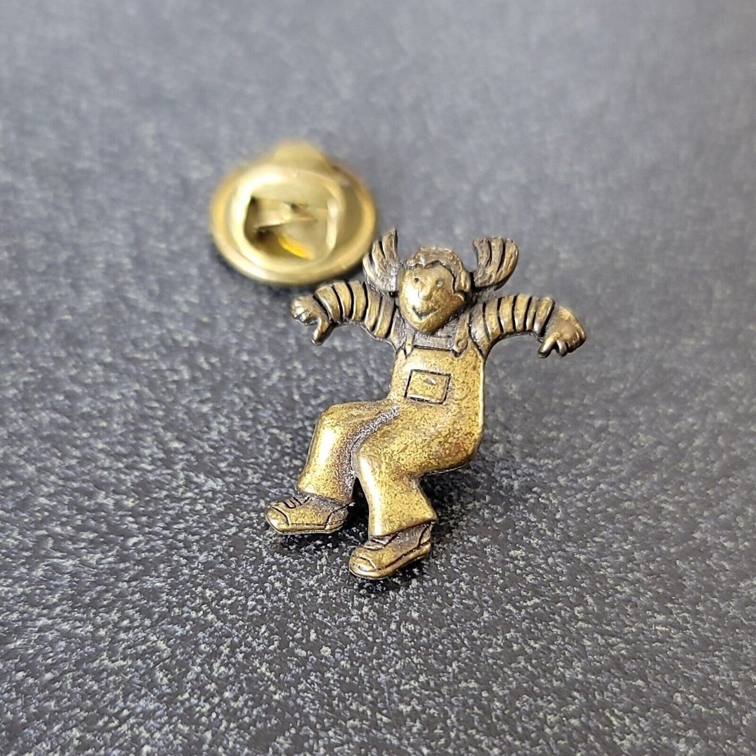 Vintage JJ Kid Jump Rope Girl Hat Lapel Pin Brooch Signed JJ 1980s - Etsy