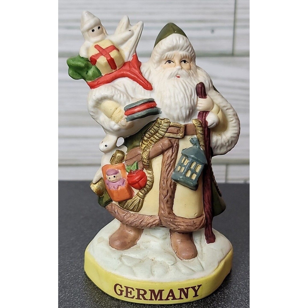 1991 Santas of the Nations Hand Painted Figurine Germany Christmas ...