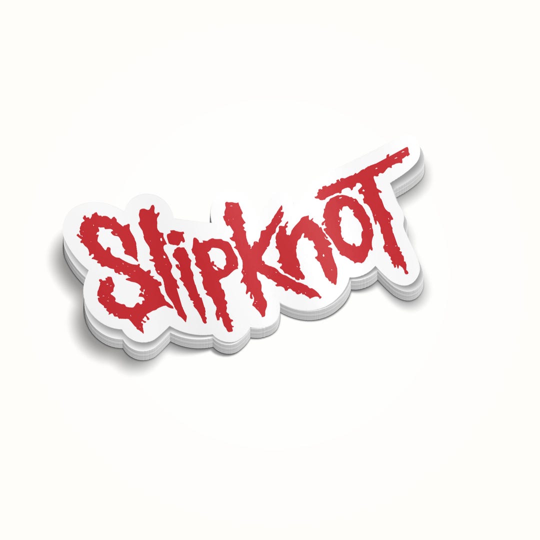 Set of 2 Stickers Slipknot: Decal/stickers Full Color Double UV ...