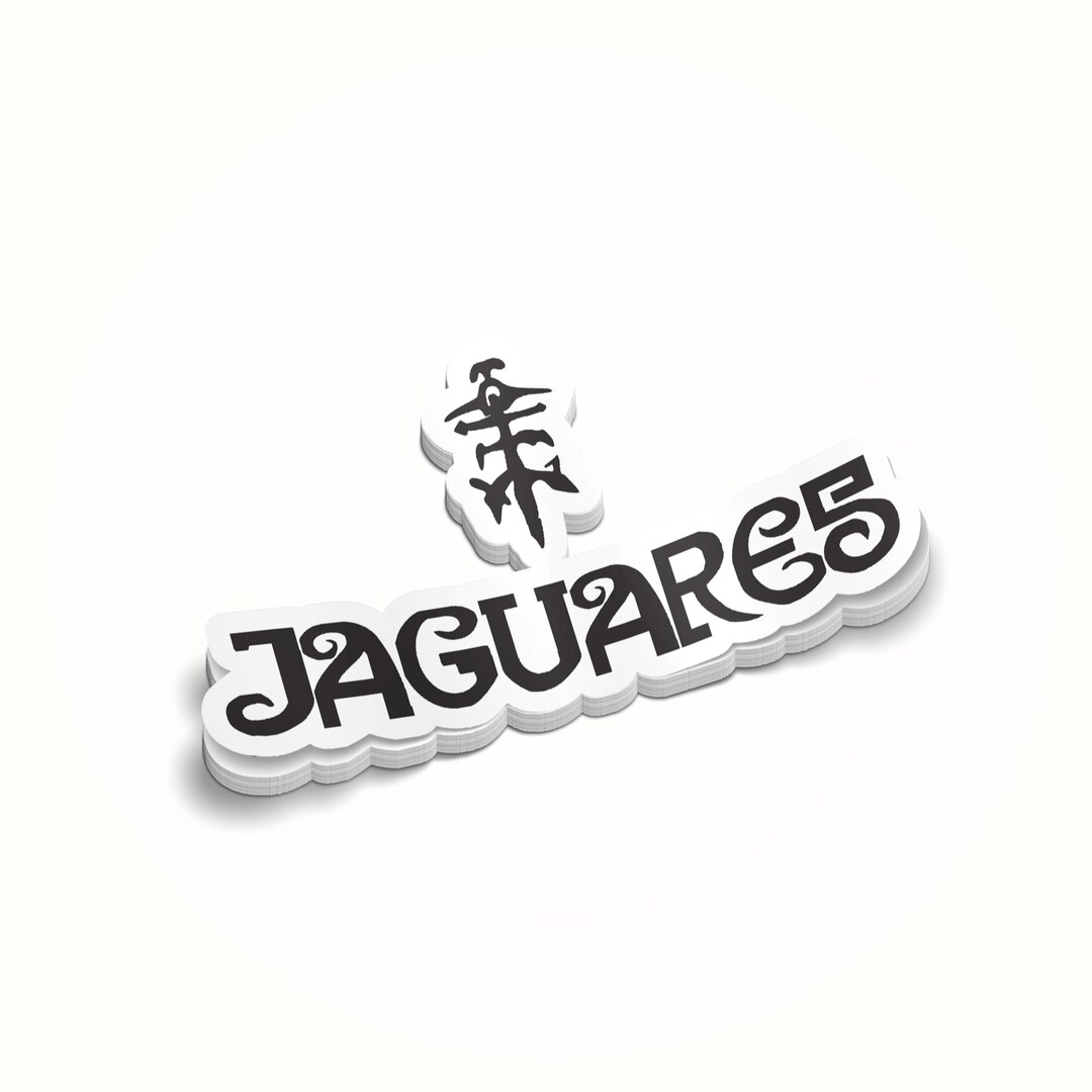 Set of 2 Stickers Jaguares : Decal/stickers Full Color Double UV ...