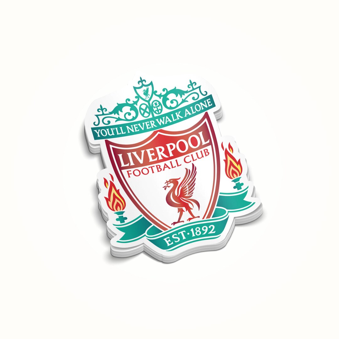Set of 2 Stickers Liverpool FC: Decal/stickers Full Color Double UV ...
