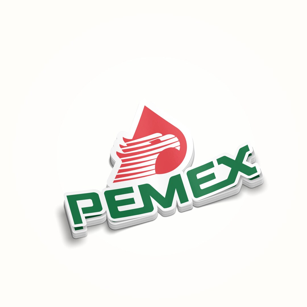 Set of 2 Stickers Pemex Decal/stickers Full Color Double UV Laminated ...