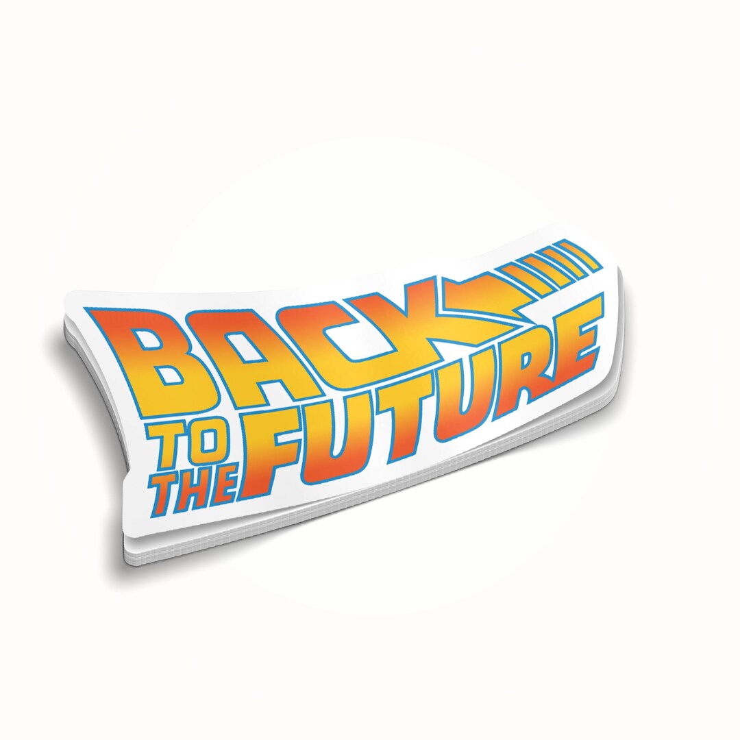 Set of 2 Stickers Back to the Future : Decal/stickers Full Color Double ...