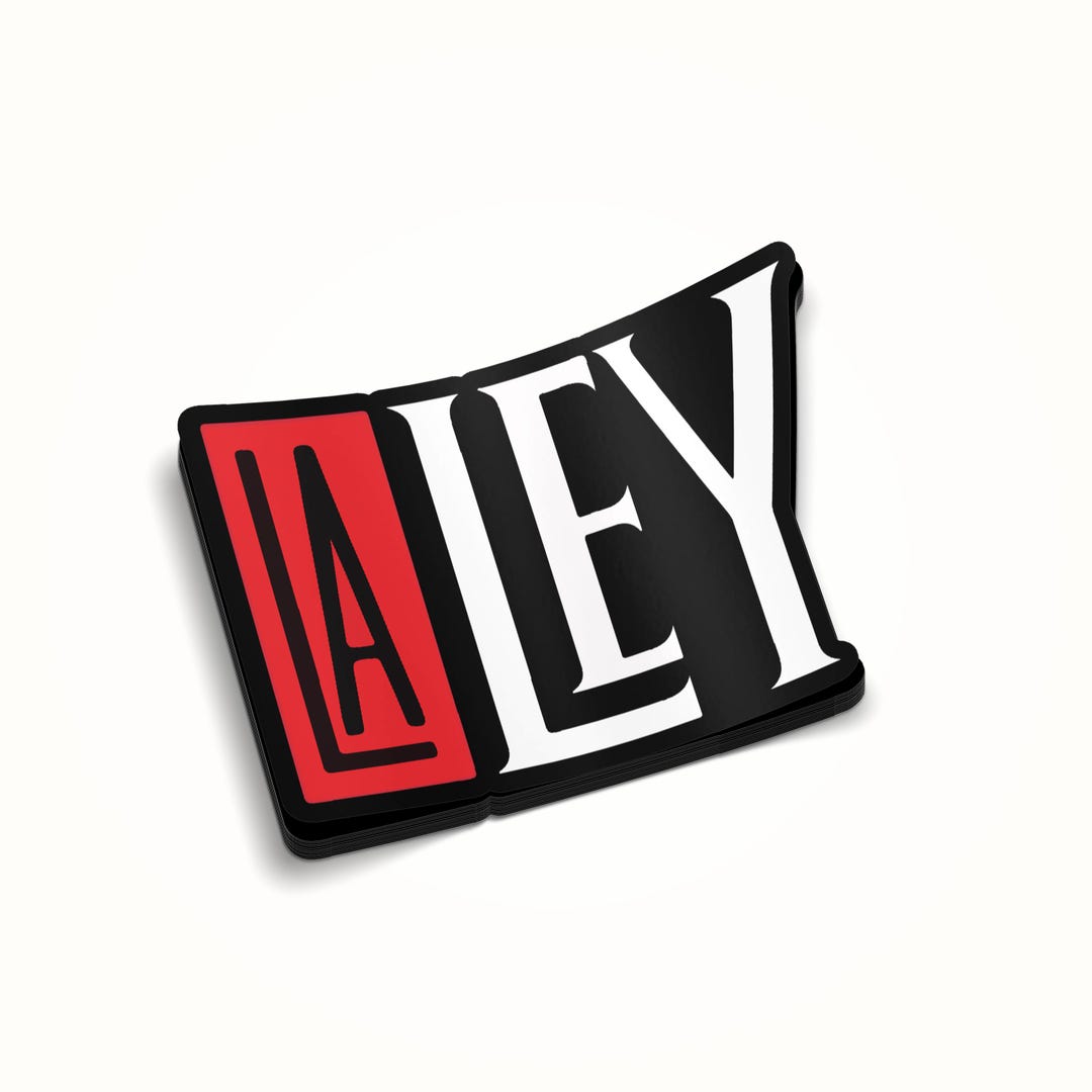 Set of 2 Stickers La Lay : Decal/stickers Full Color Double UV ...