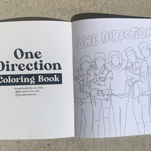 One Direction Coloring and Activity Book Directioner 1d Fan Inexpensive ...
