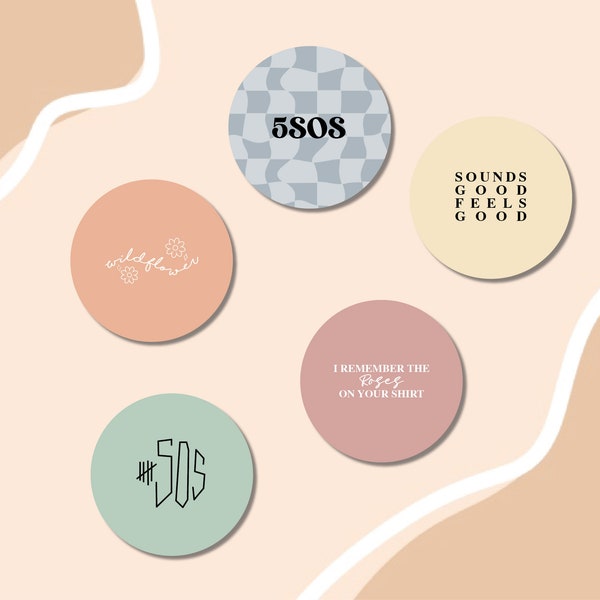 5 Seconds of Summer - Etsy